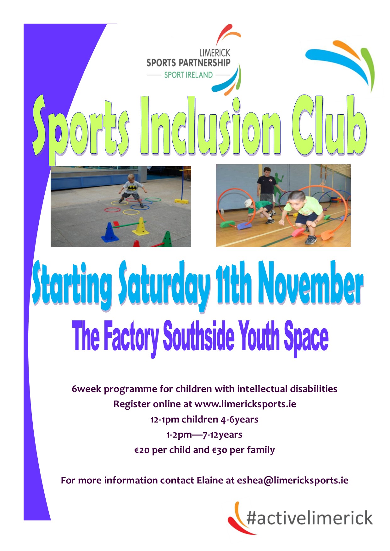Sports Inclusion Club Poster